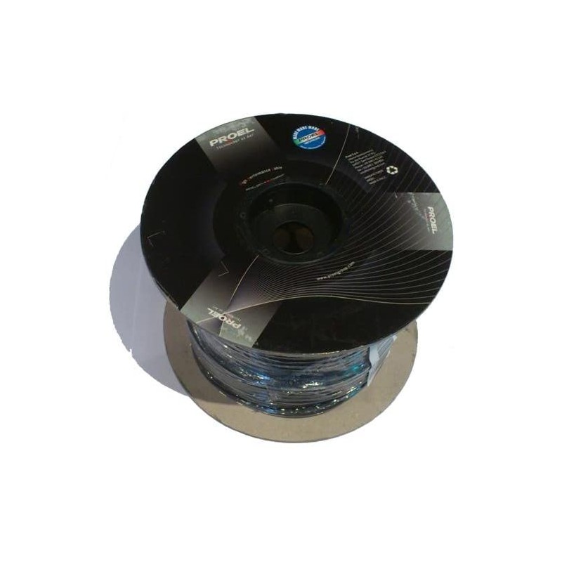 Proel HPC210BK Cavo Microfonico al Metro 2 Poli + Massa Nero (1 Metro)