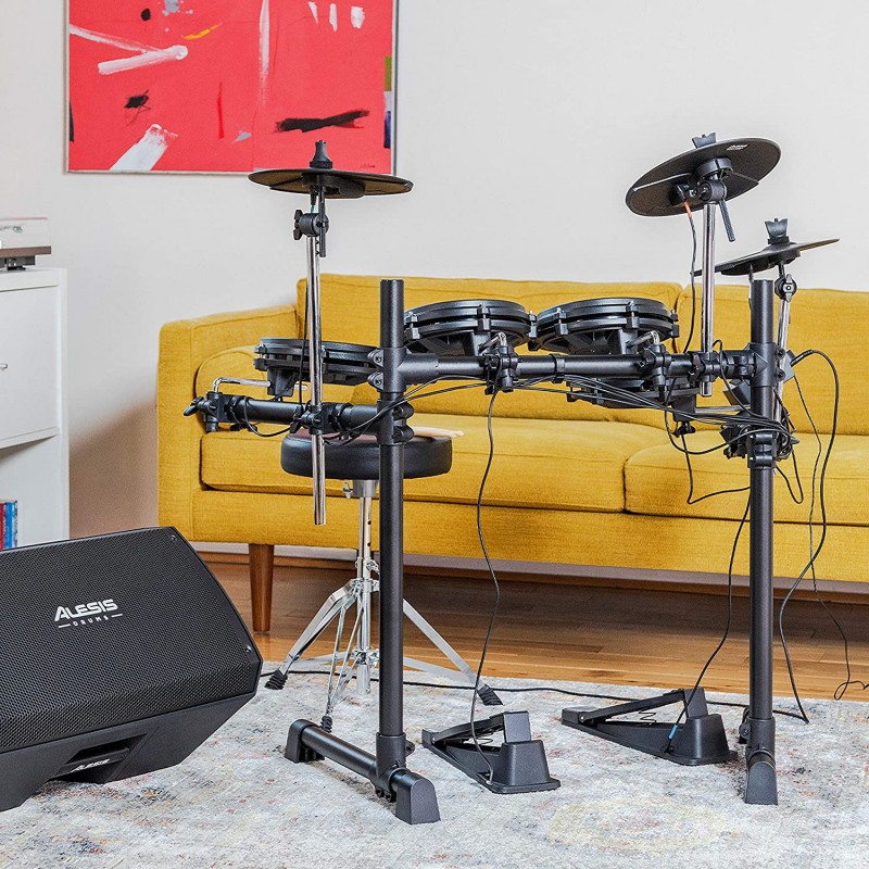 Alesis Turbo Mesh Kit Batteria Elettronica 8 Pad con Pelli Mesh